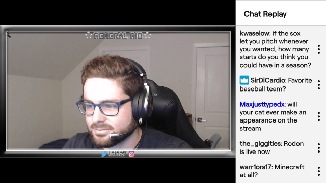 Getting to know Lucas Giolito through Twitch - Sox Machine
