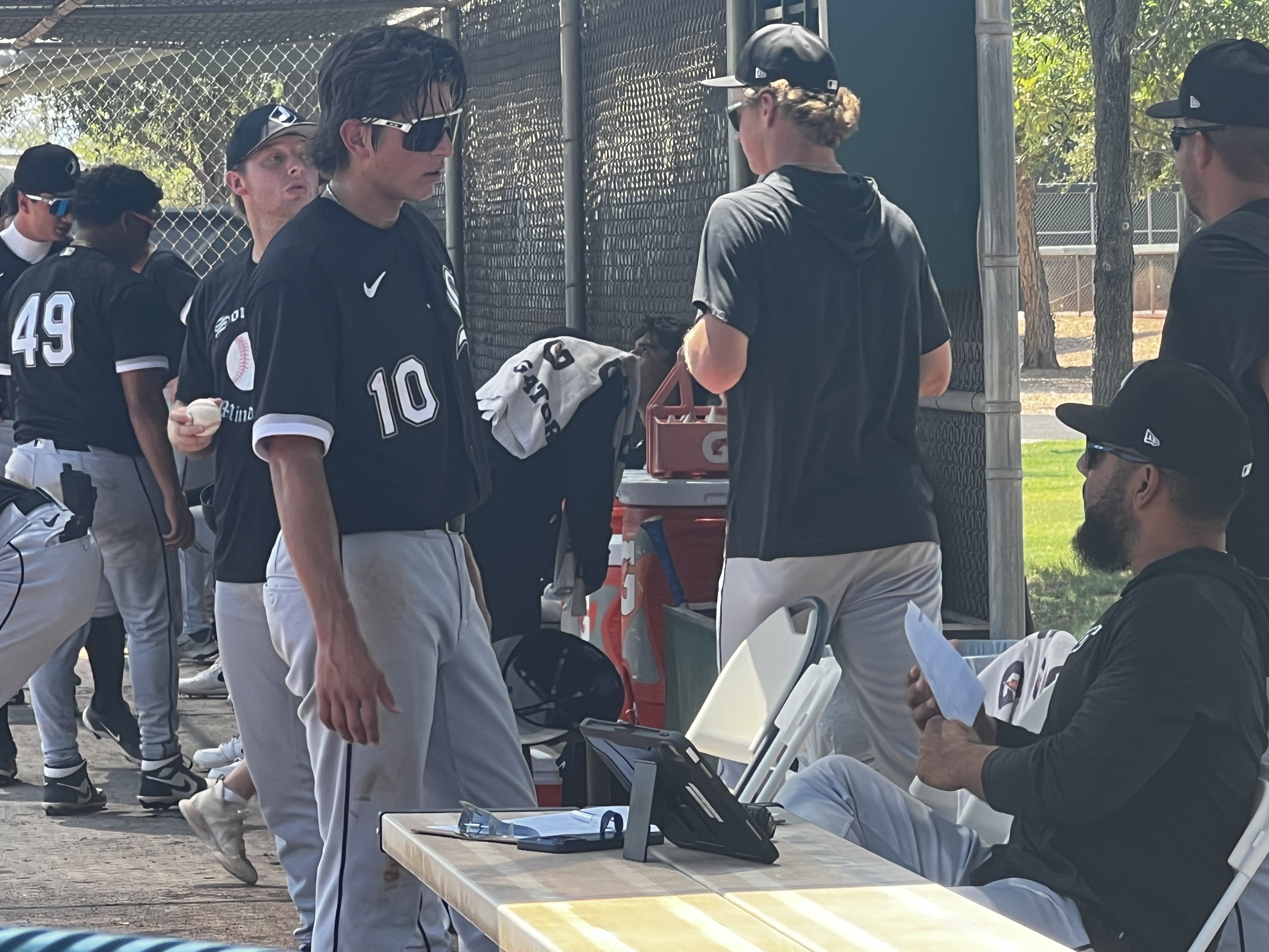 White Sox first round pick Billy Carlson is toiling on the backfields, but eager to take center ...