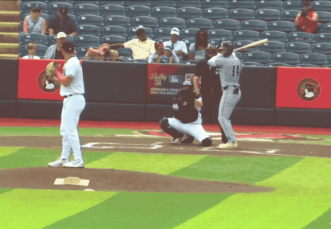 White Sox prospect Caleb Bonemer has found a quiet rhythm in his swing ...